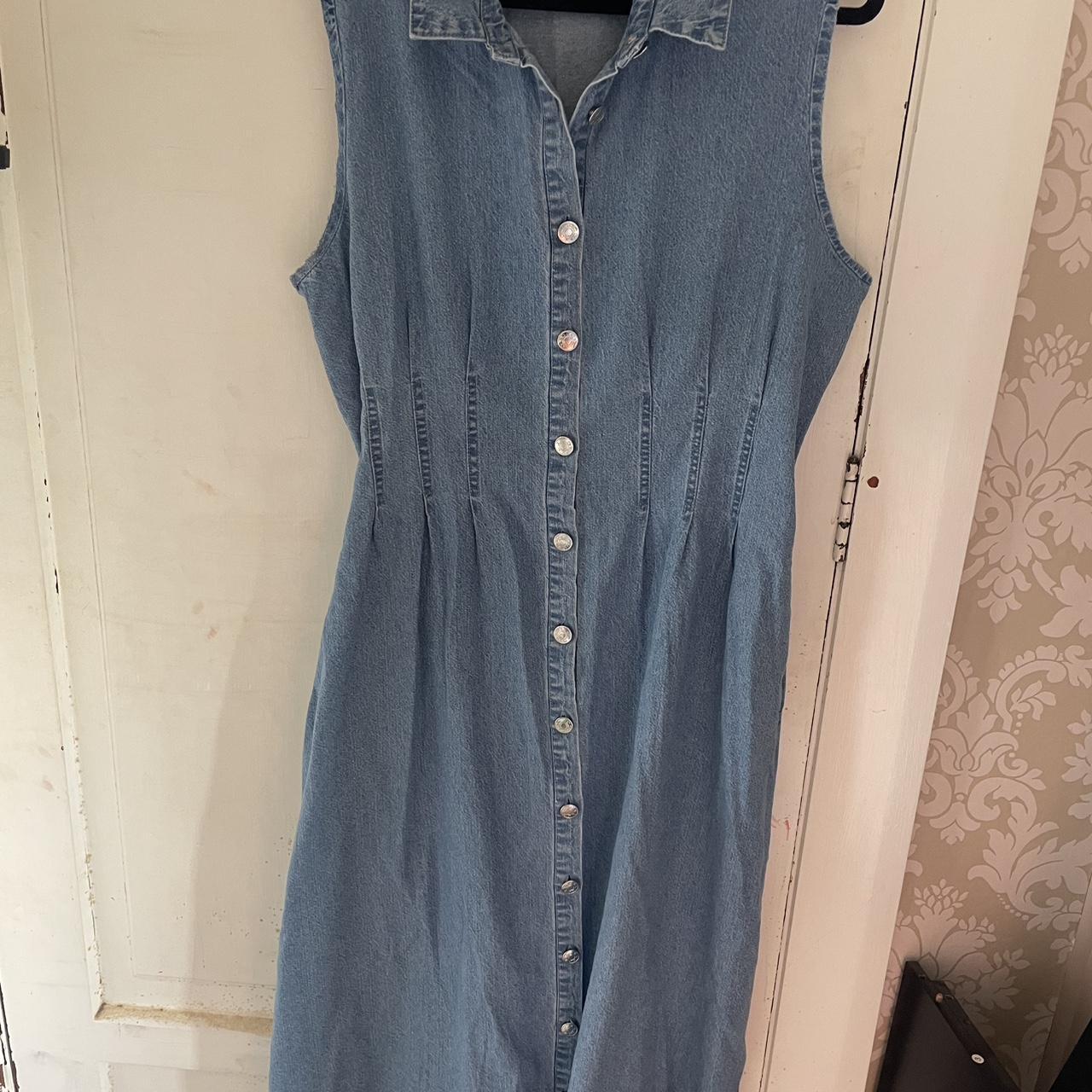 Dotti Denim maxi dress Size 16 - Depop