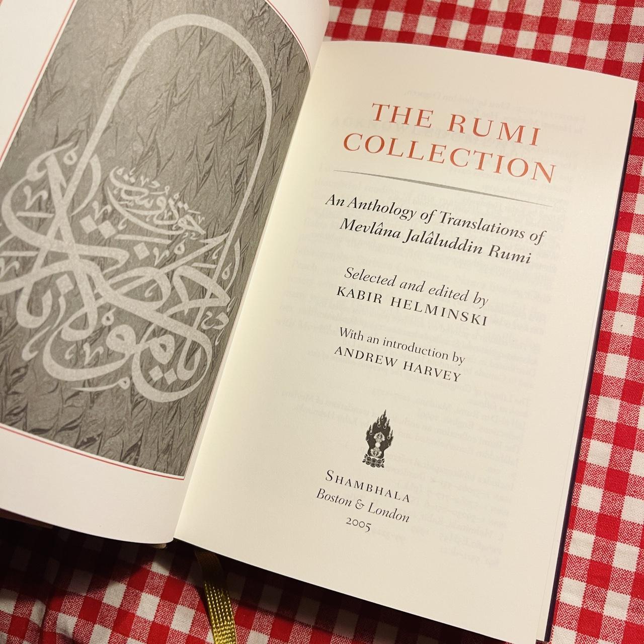 Kabir Helminski's The Rumi Collection, a beautiful... | Depop