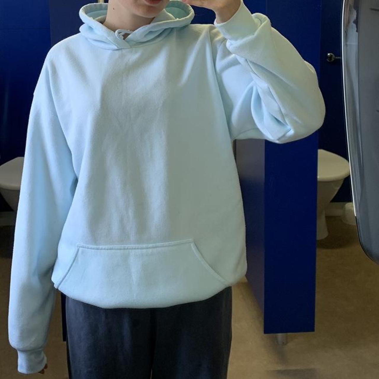 Baby blue hoodie Mr Kangaroo Australia hoodie Size... - Depop