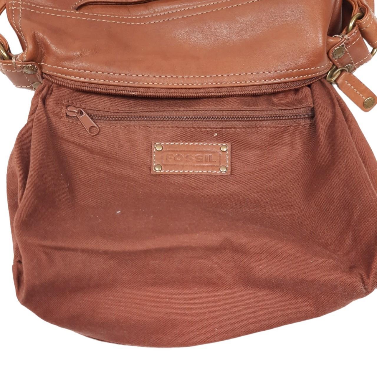 Fossil Women's Tan Bag | Depop