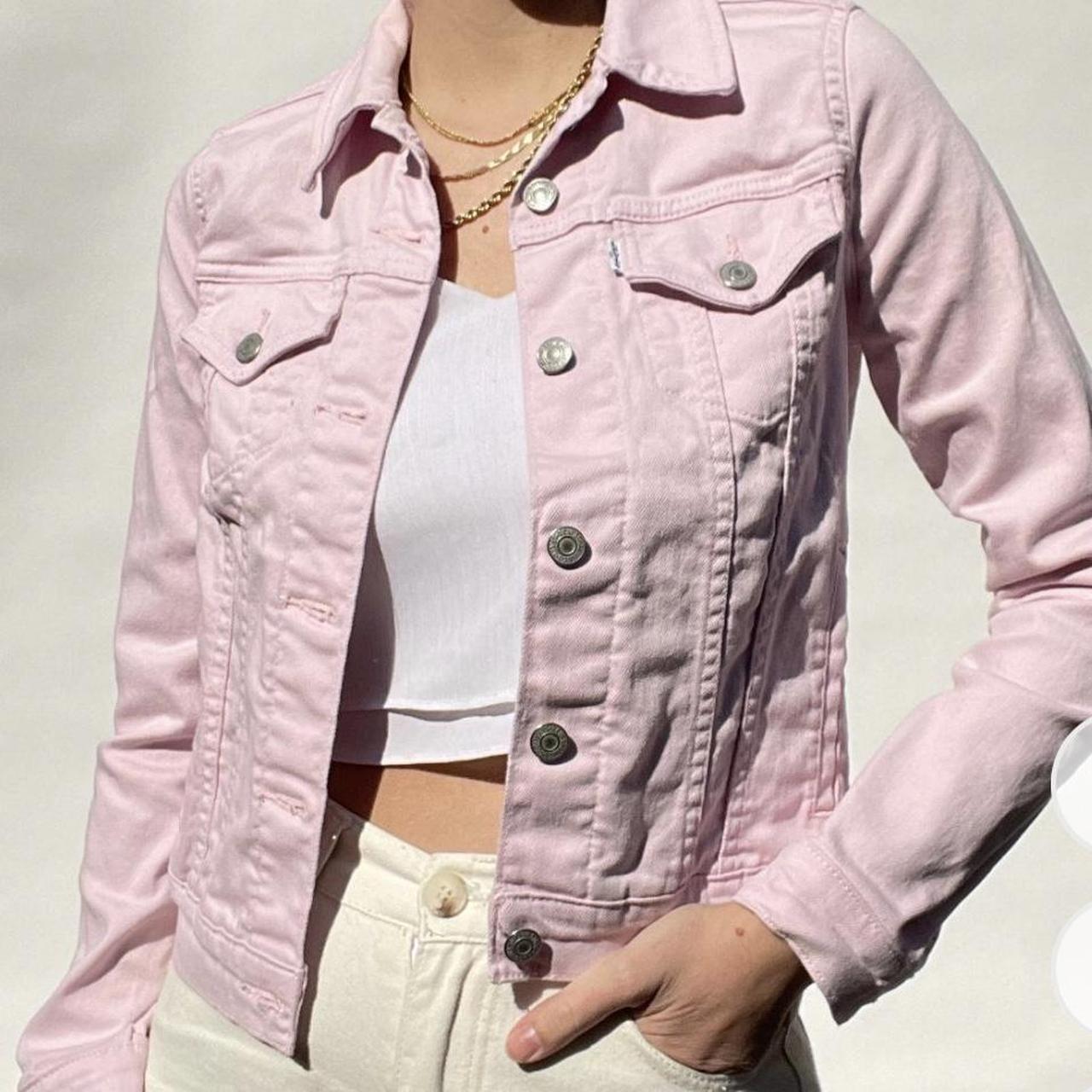 Women's Pink Jacket | Depop