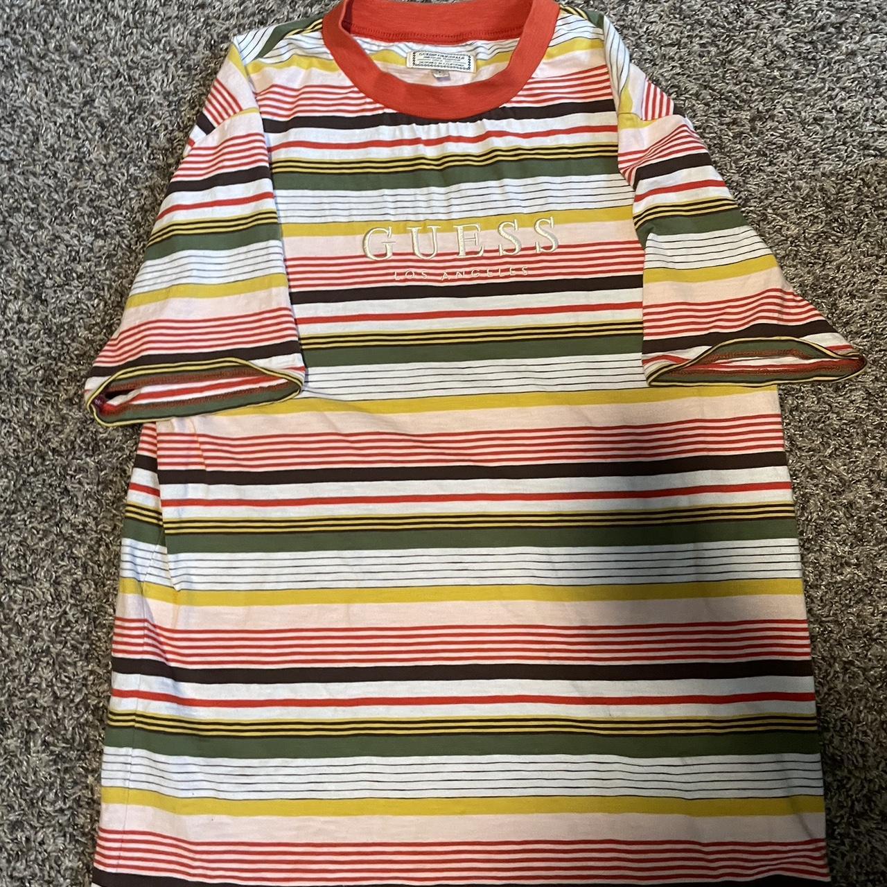 Multi Colored Guess Originals Tee Tagged Small But... - Depop