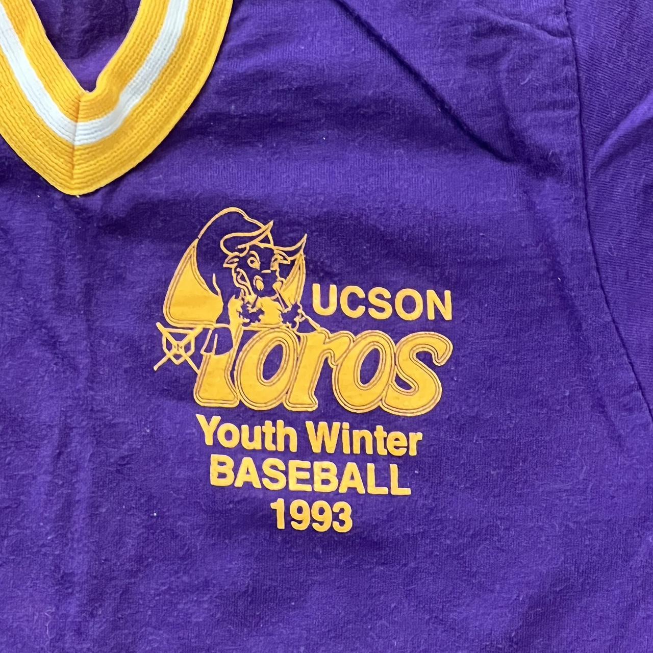 Vintage 1990s Tucson Toros youth jersey. Fits kids... - Depop