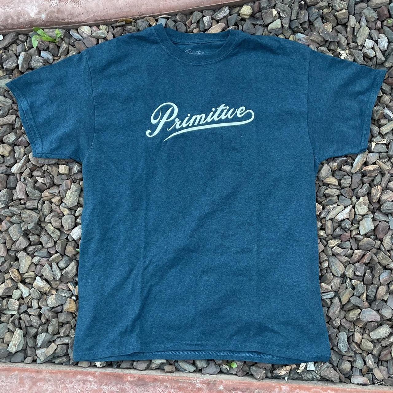 Primitive Men's Navy T-shirt | Depop