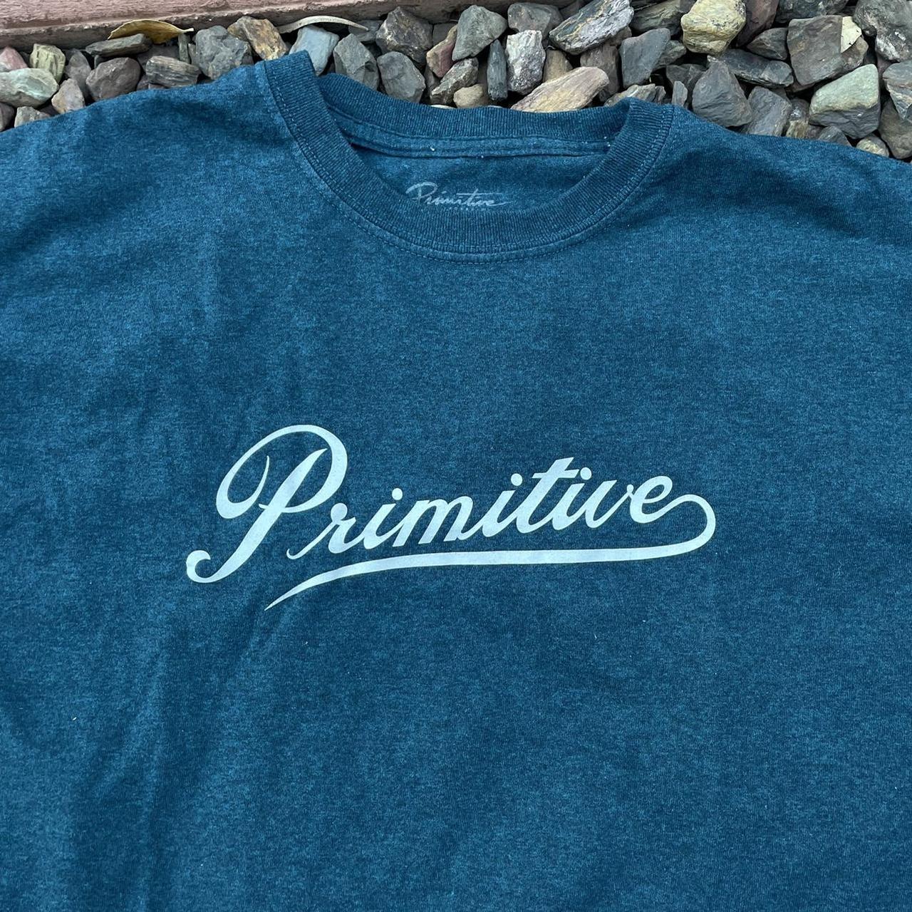 Primitive Men's Navy T-shirt | Depop