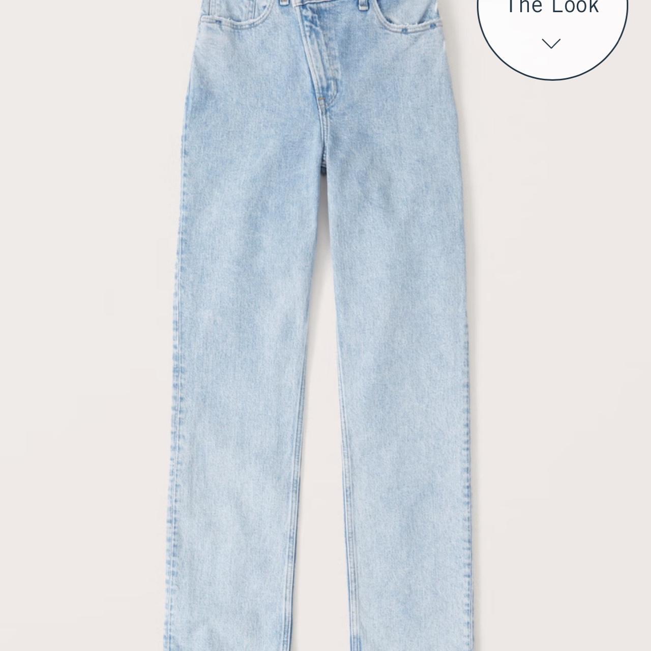 Abercrombie & Fitch Criss Cross 90’s Relaxed Jeans... - Depop