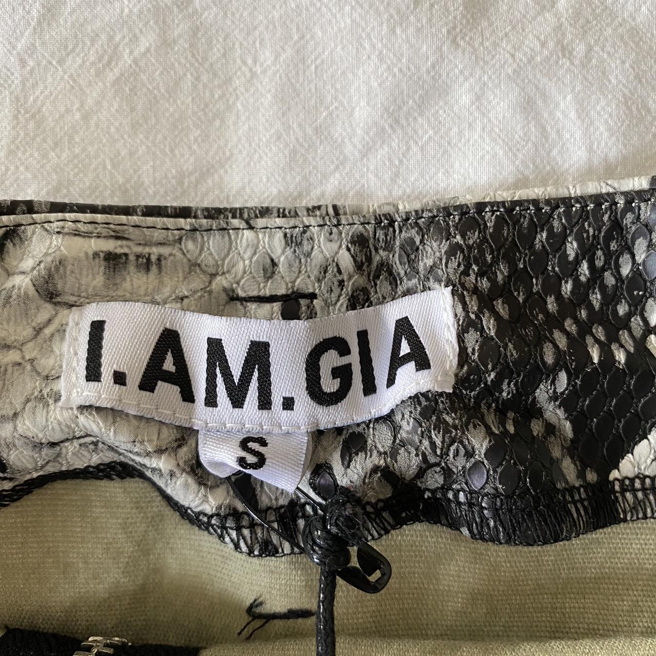 I.AM.GIA snake skin skirt size 10 - Depop
