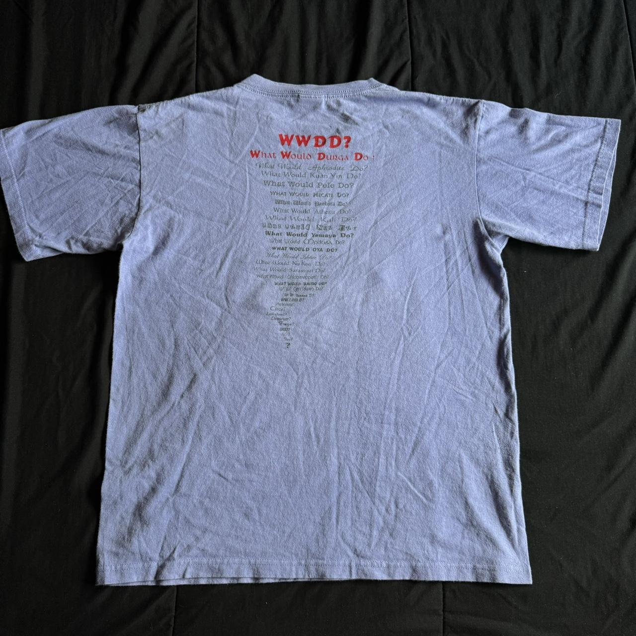 light purple vintage wwdd anvil shirt rare... - Depop