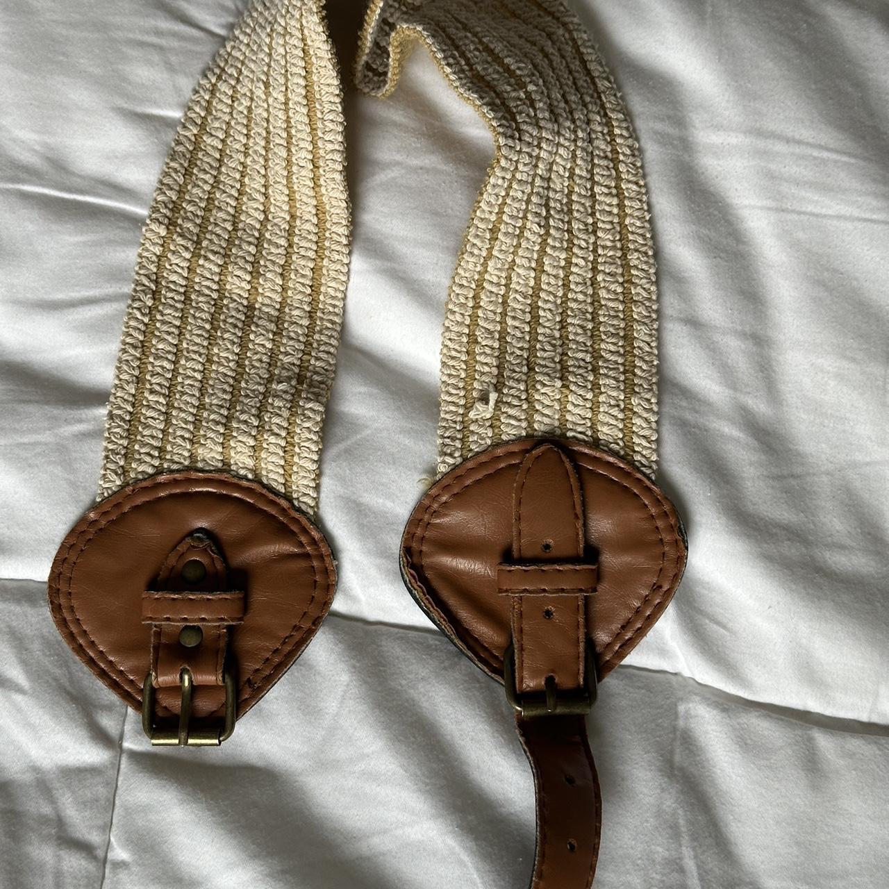 Vintage stretch belt 🔺material defect photos 1,3, &6... - Depop