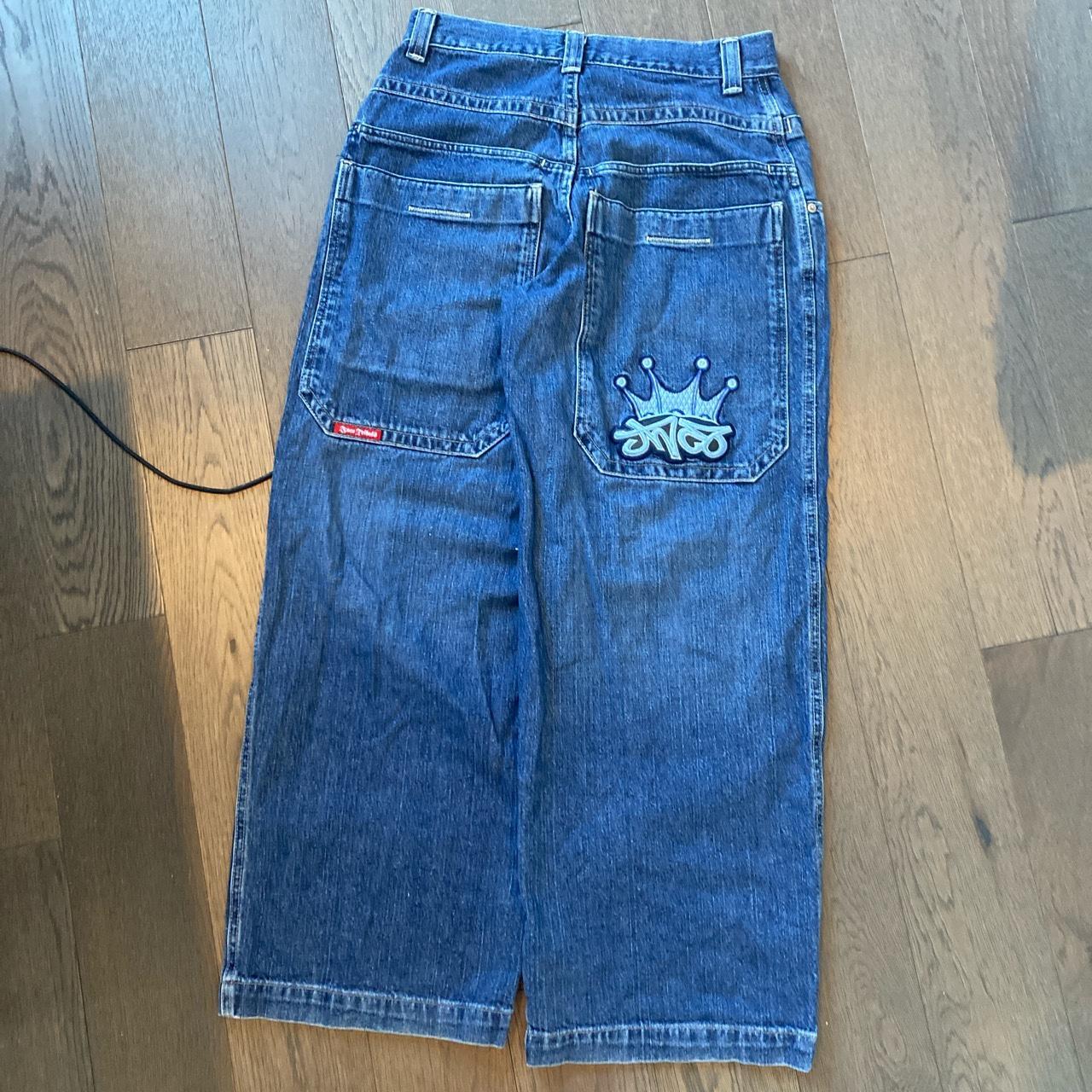 Super rare jnco tribal crown, 4 back pockets 🤯,... | Depop