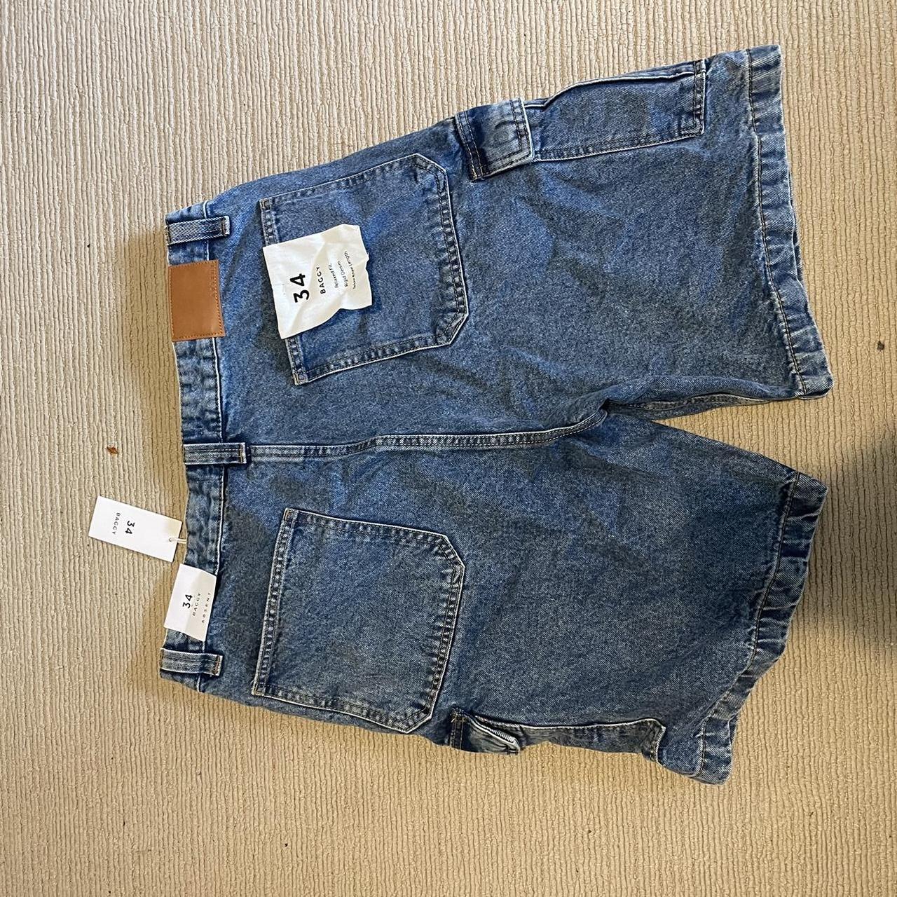 Absent denim jorts bought off halenstein bros Too... - Depop