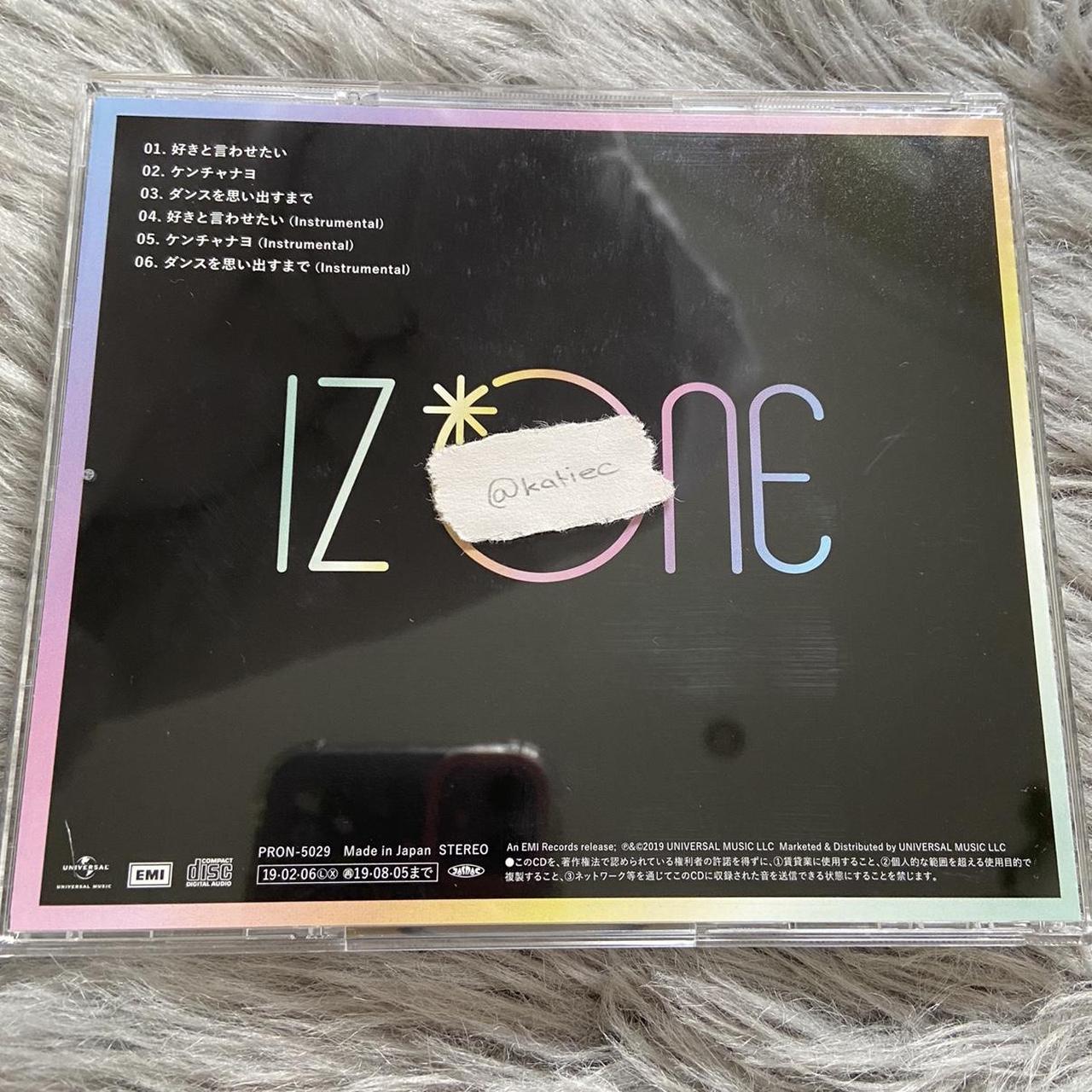 IZ*ONE OFFICIAL SIGNED ALBUM from japan #izone... - Depop
