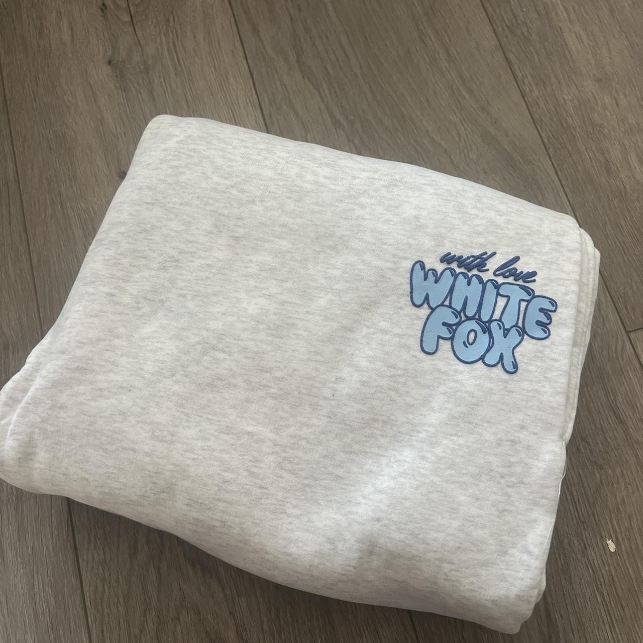 white fox joggers. brand new never worn too small.... - Depop