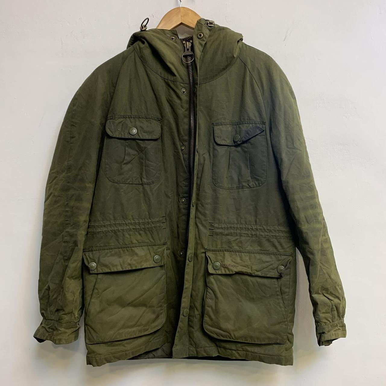 Barbour olive green jacket Vintage jacket Classic... - Depop