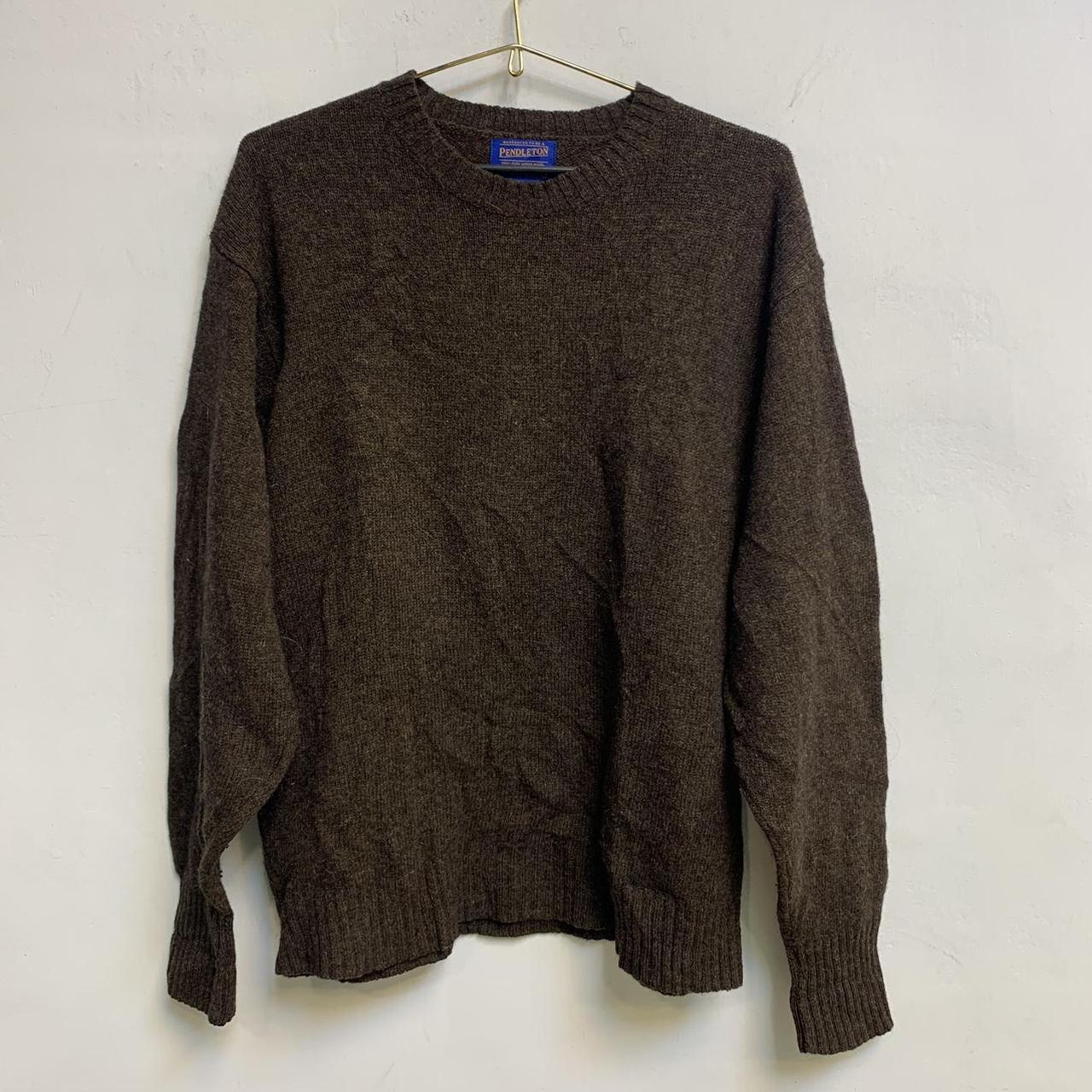 Pendleton wool sweater Vintage Shetland wool... - Depop