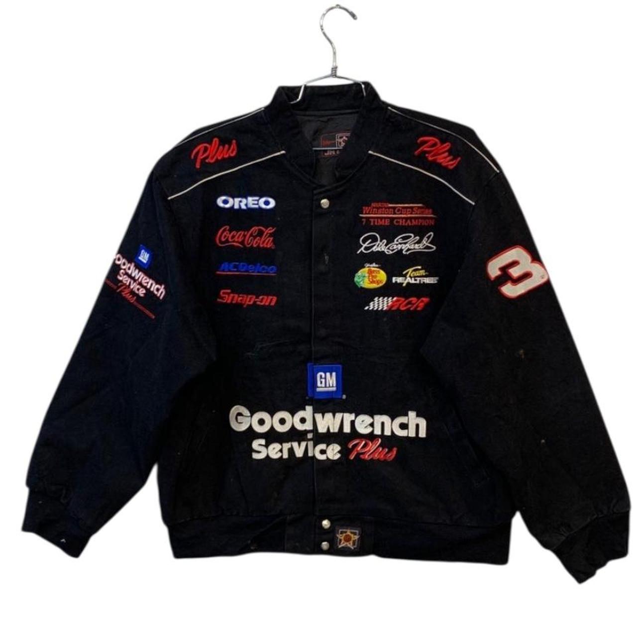RARE Vintage Dale Earnhardt NASCAR Jacket XL -... | Depop