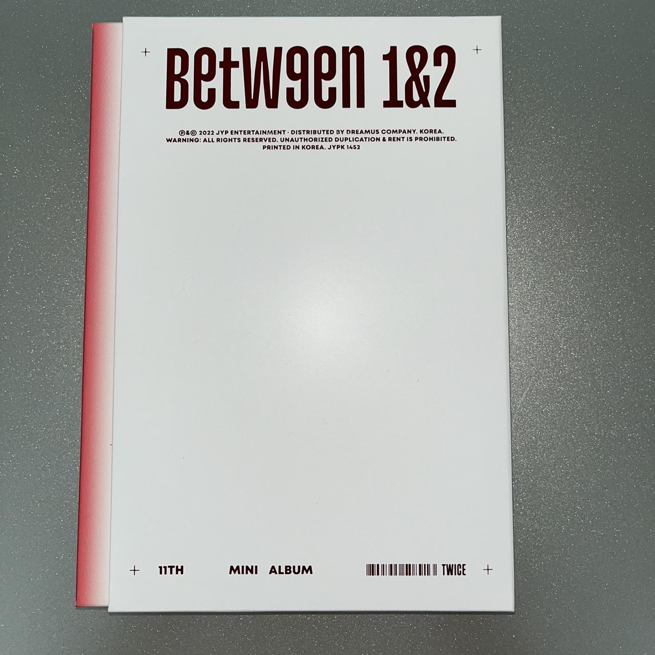 TWICE between 1&2 album Good condition Contains all... - Depop