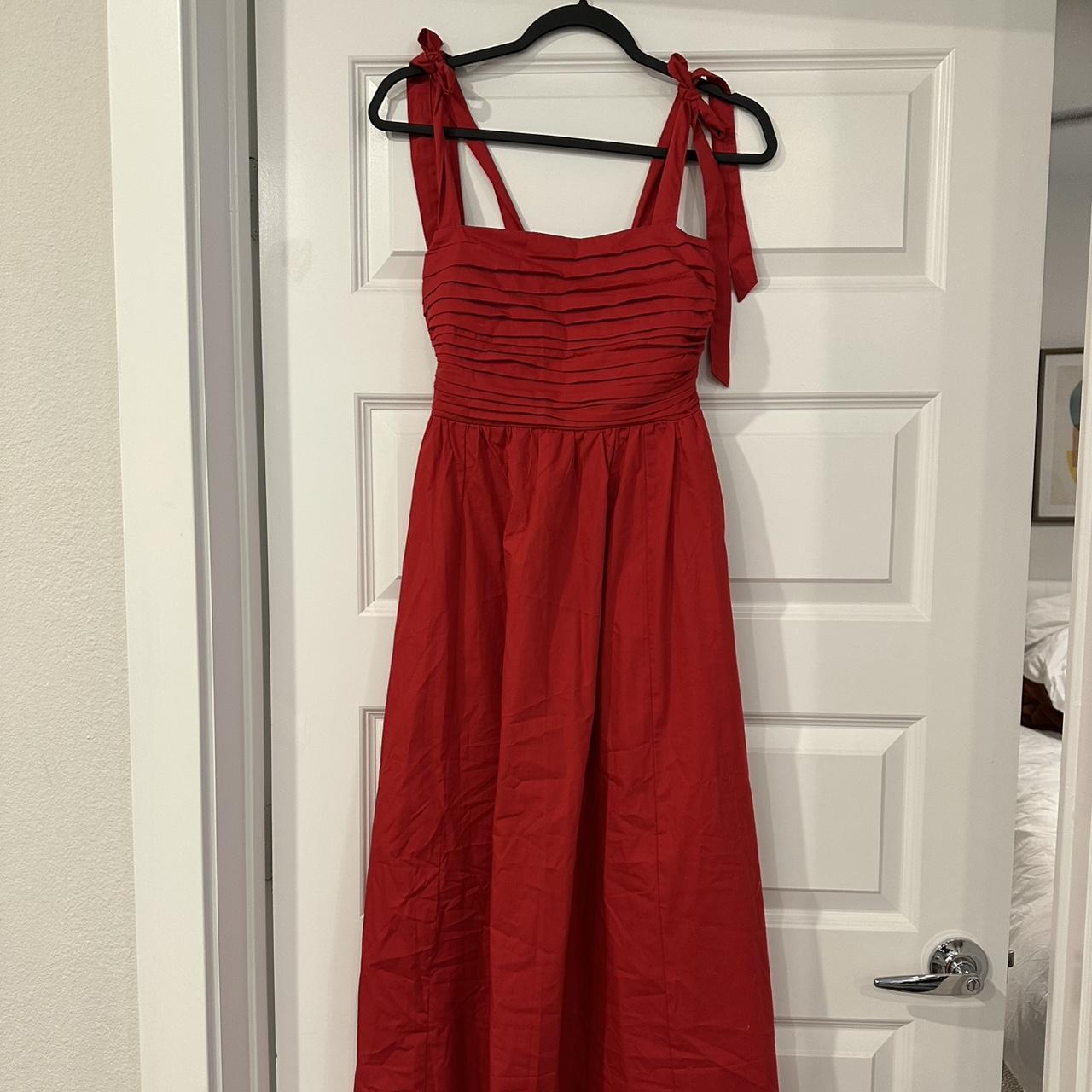 Abercrombie Emmerson Red Maxi Dress another one for... | Depop