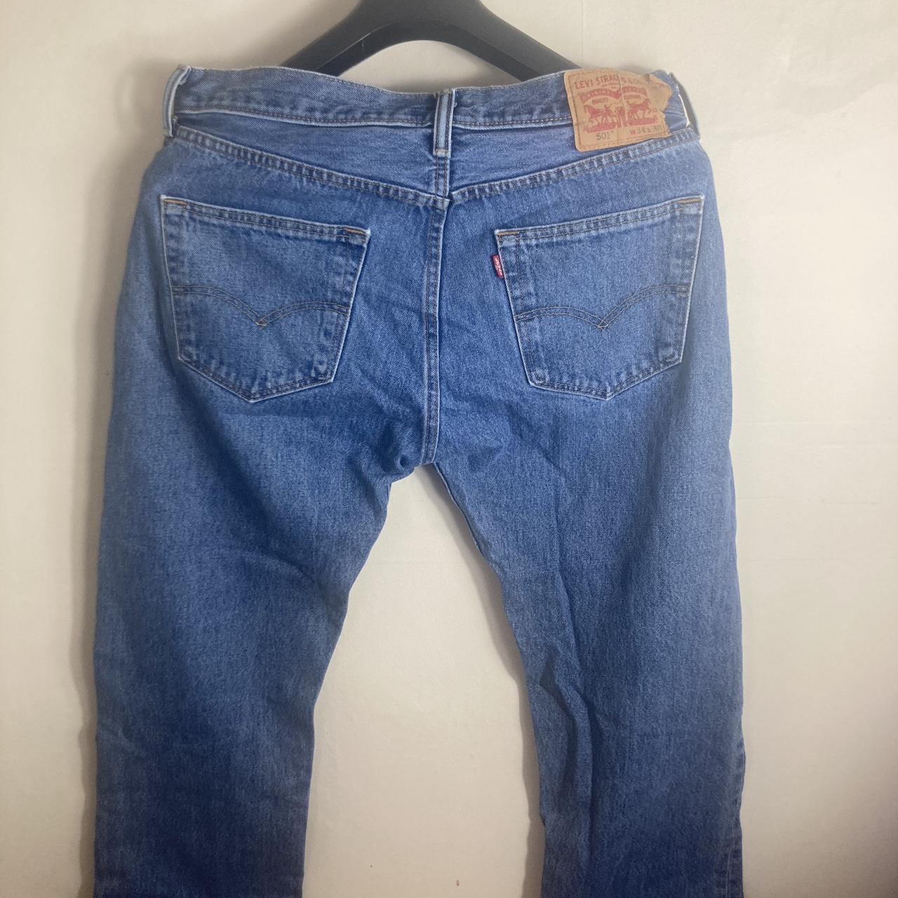 Levi’ 501, Levi Strauss & Co 501 Blue Denim... - Depop
