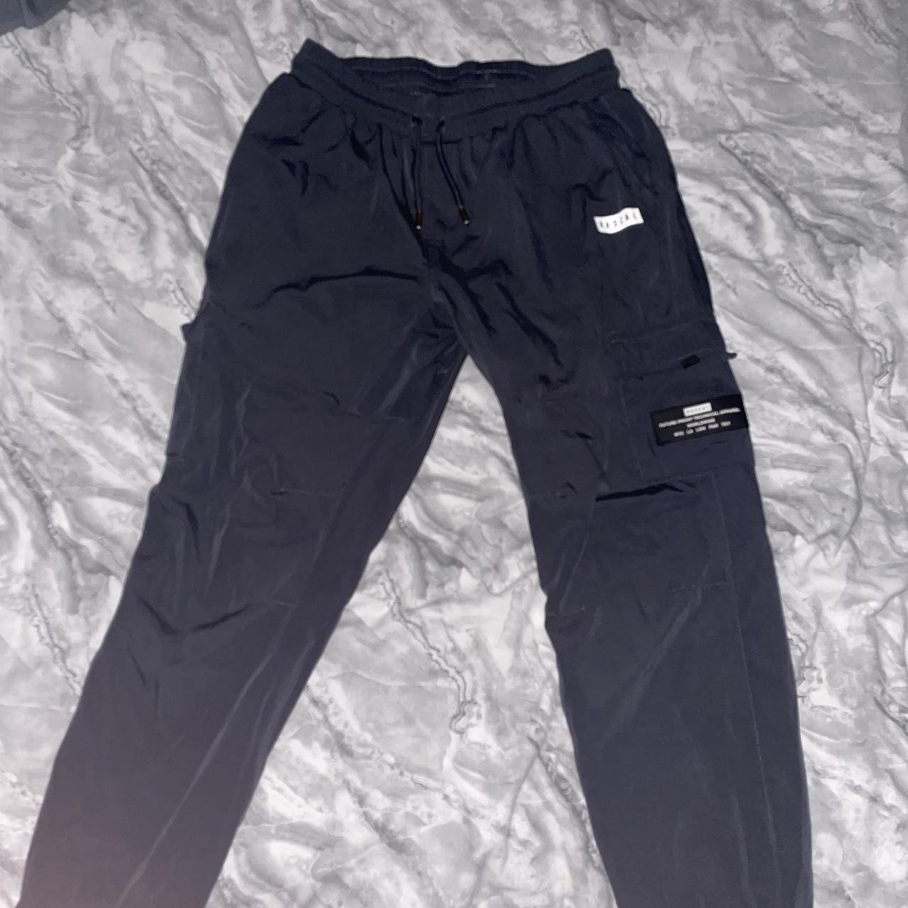 rascal cargo pants. grey/navy blue. true to... - Depop