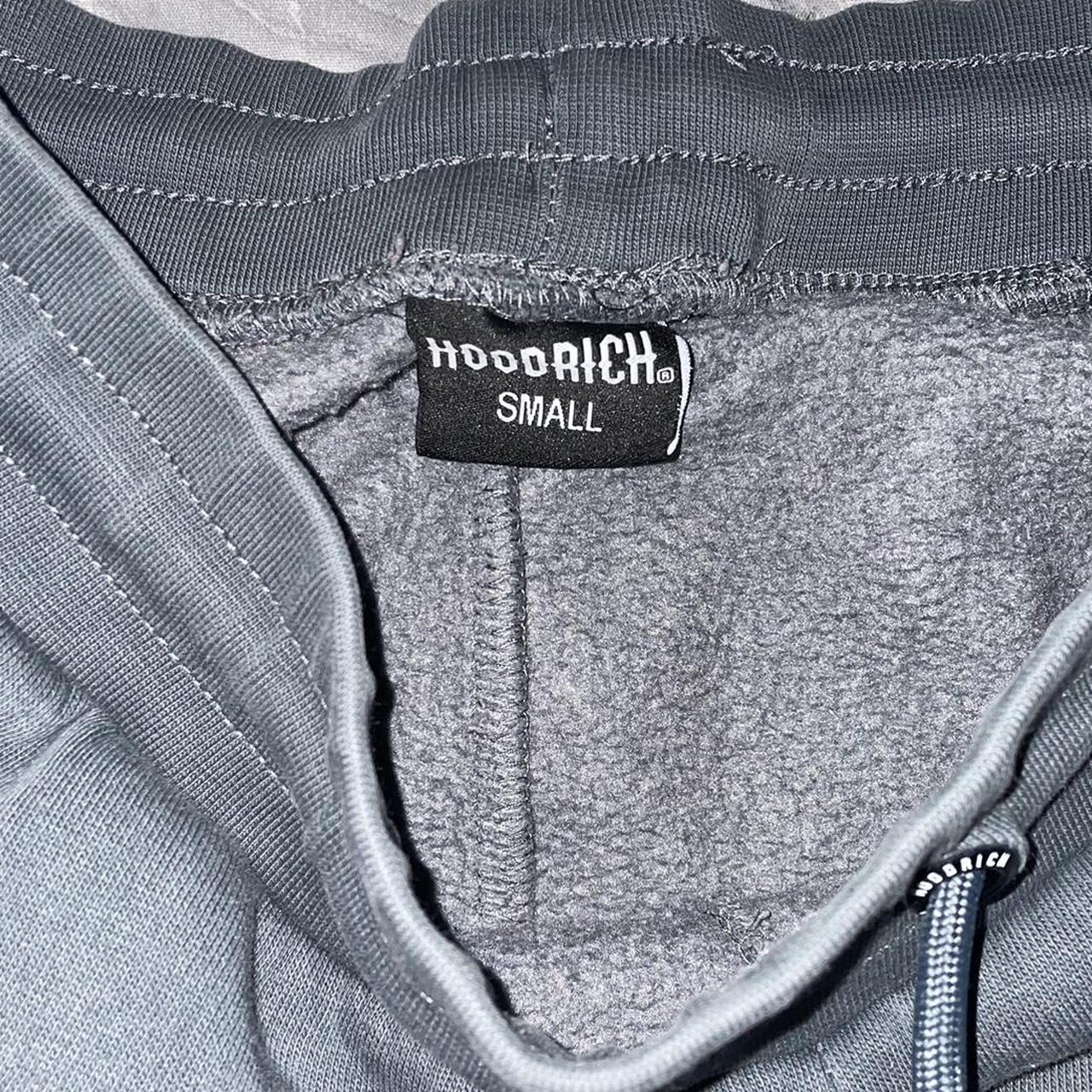 grey hoodrich tracksuit. slight imperfection with... - Depop