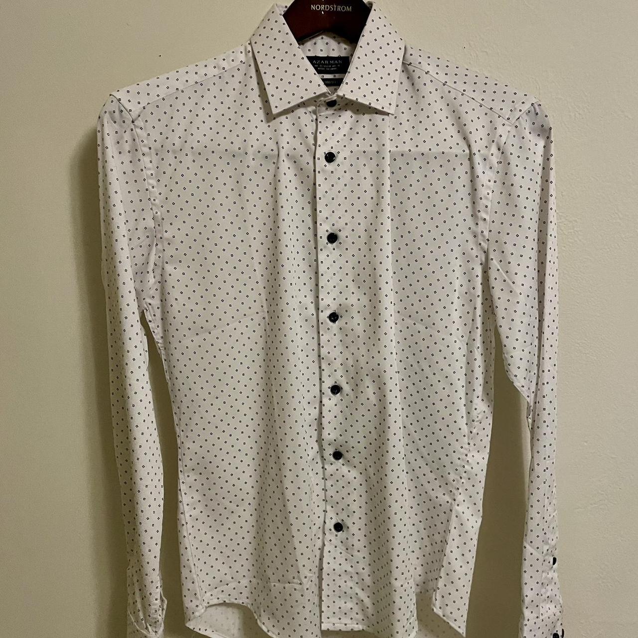 Azar Man Dress Shirt (size 14) (small) Only worn a... - Depop