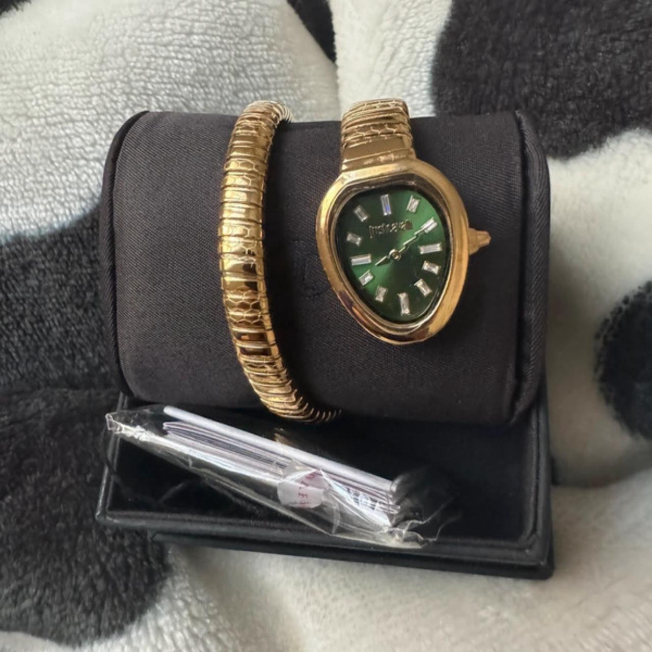 Just cavalli snake watch. Brand new with tags and box. | Depop