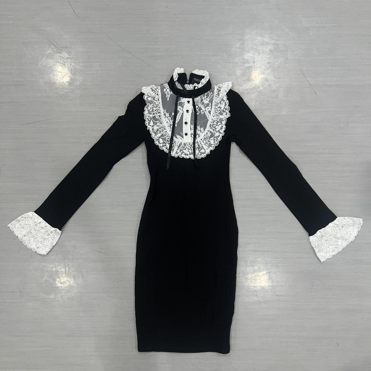 KillStar Rosemary Dark Academia Dress Black dress... - Depop