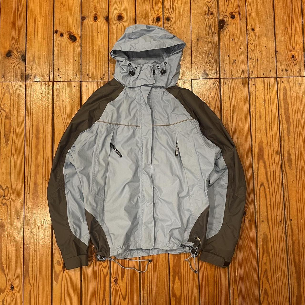 Vintage 2000s Huski shell jacket Super sick Y2K... - Depop