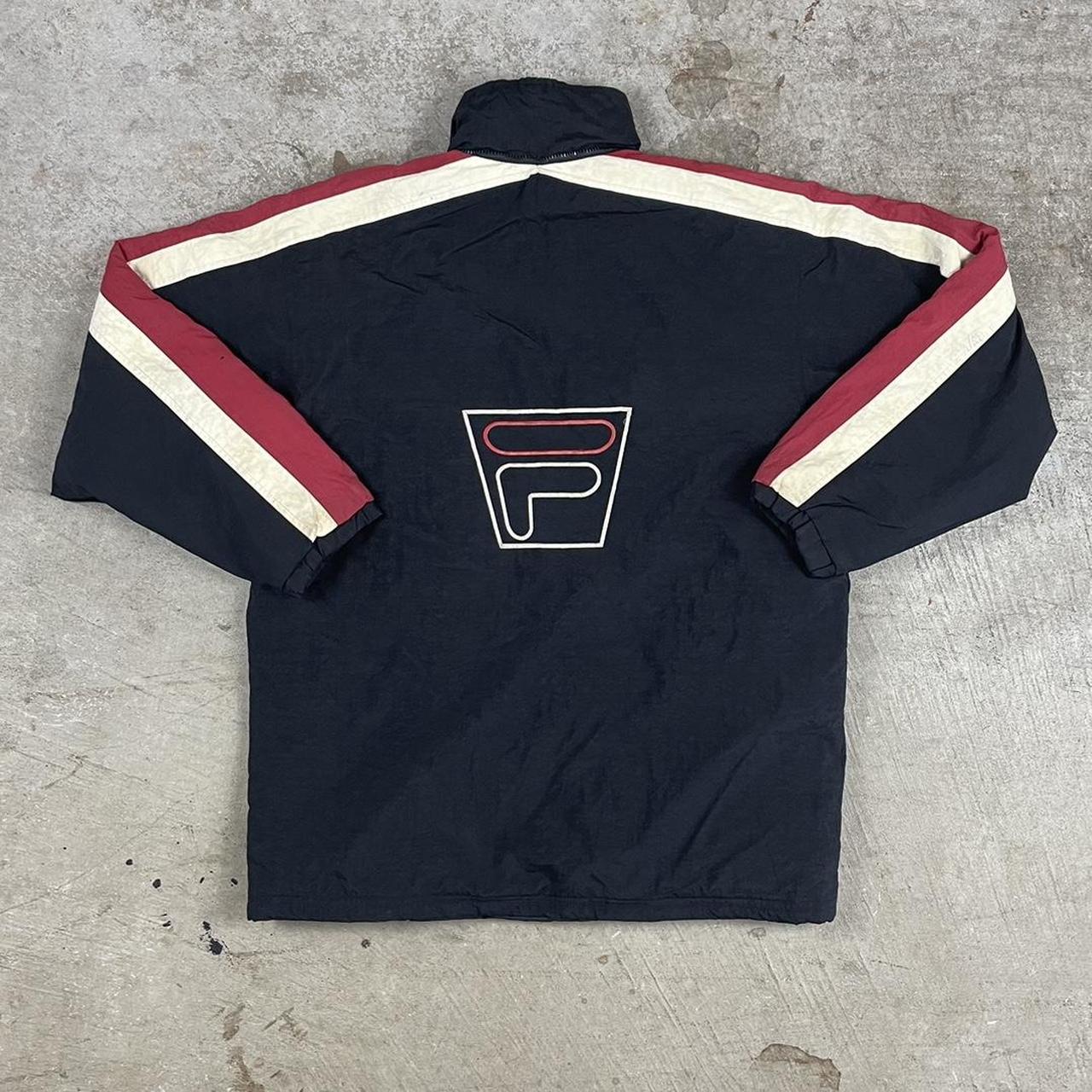 Vintage 90s Fila insulated shell jacket Super sick... - Depop