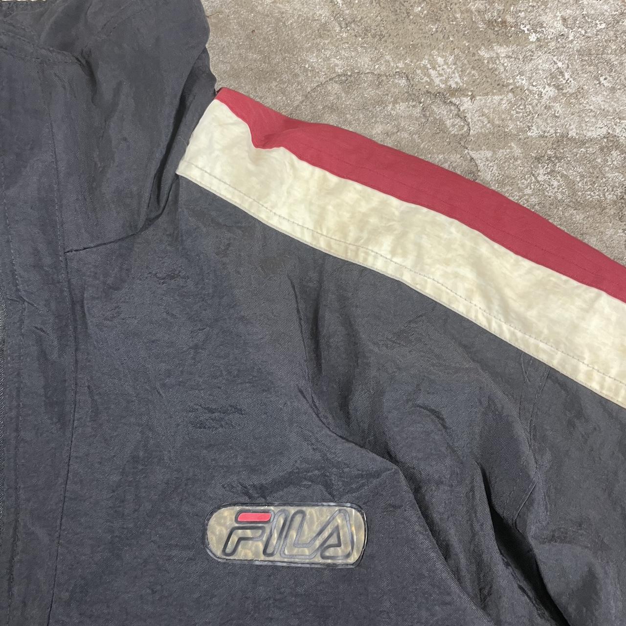 Vintage 90s Fila insulated shell jacket Super sick... - Depop