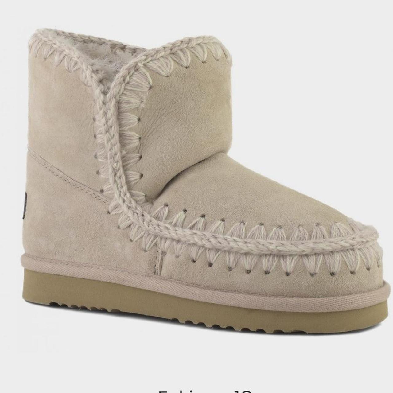 Mou boots eskimo 18 rose beige, size 39 (original... - Depop
