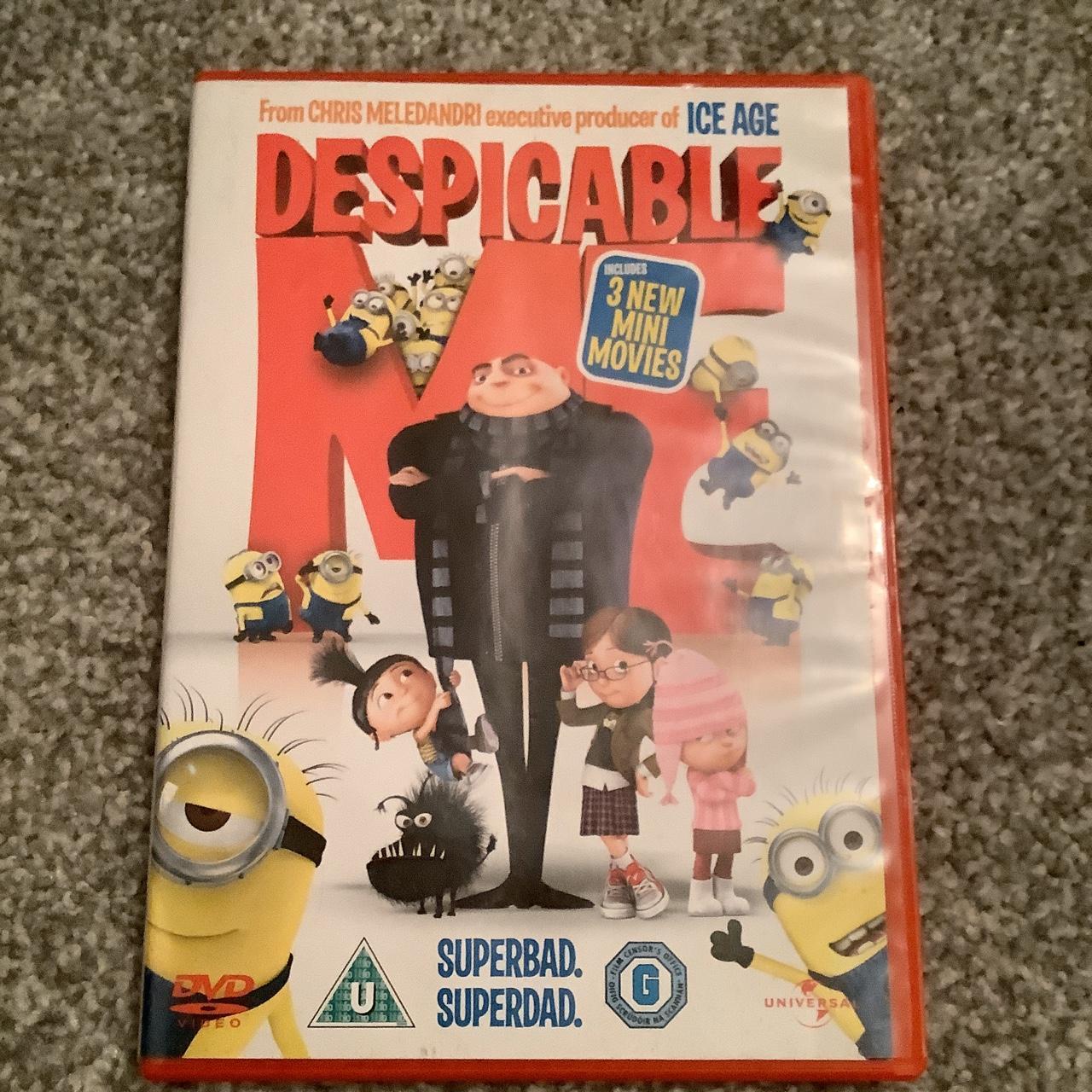 Despicable Me DVD Includes 1 little book of movies... - Depop