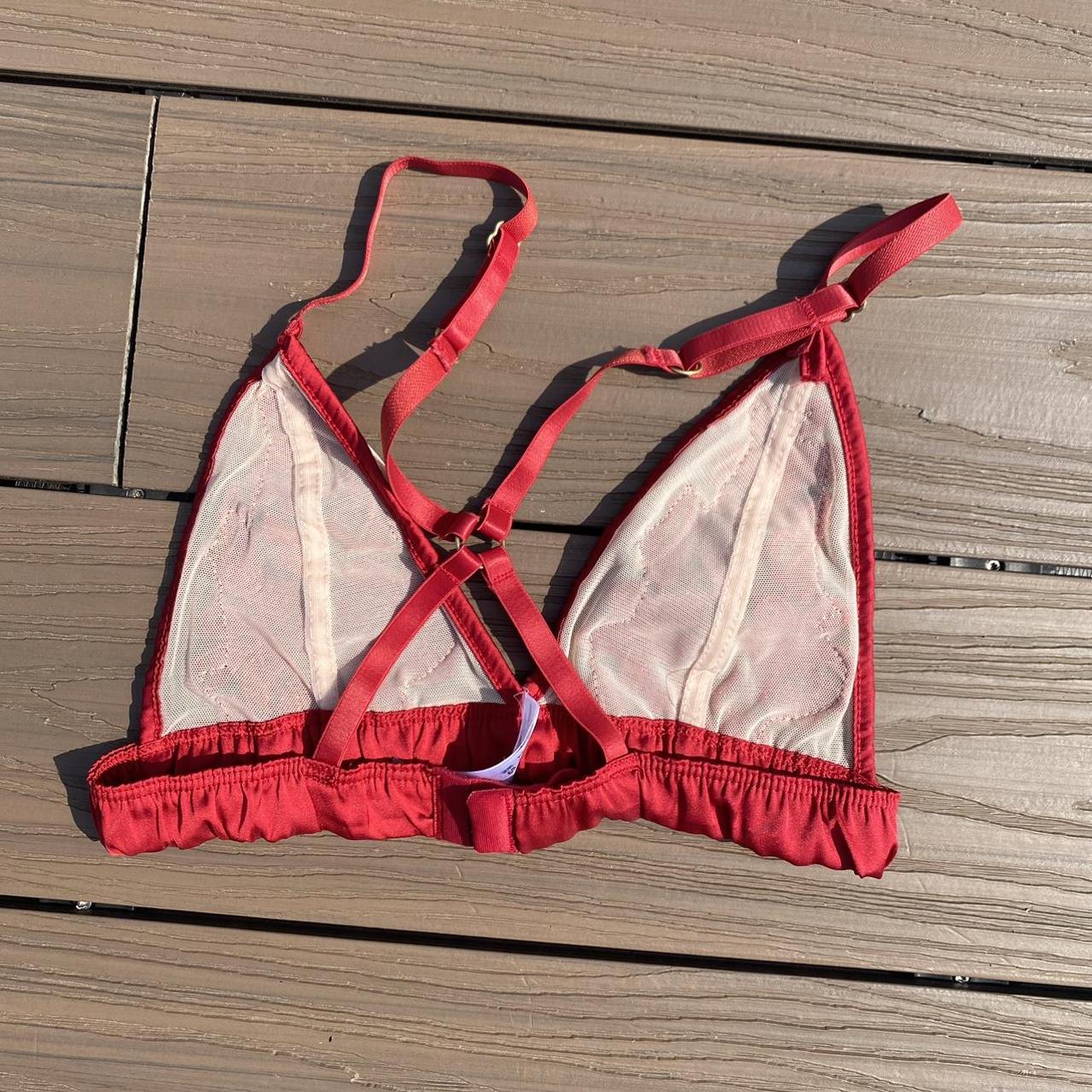 PRIMARK - Red Bralette - Excellent Condition - Size... - Depop