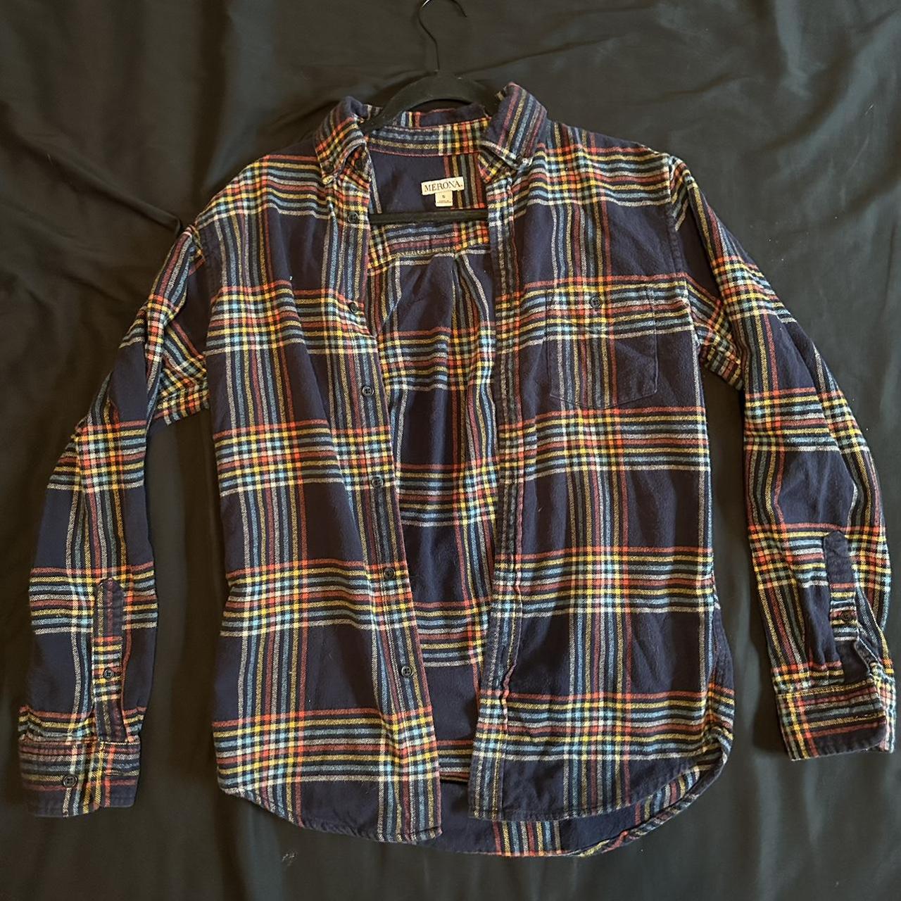 Merona Men's Navy Top | Depop