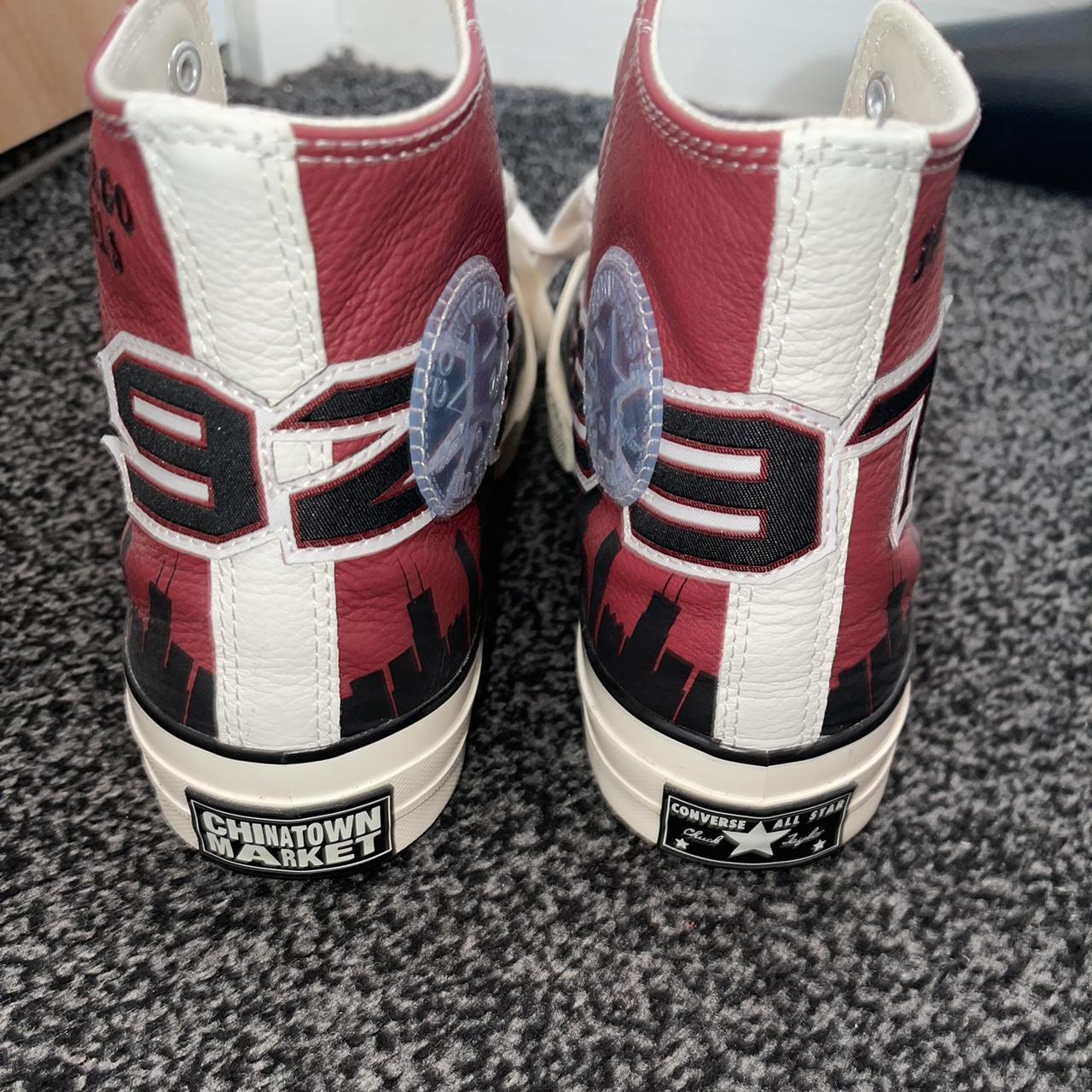 Converse 70 X Chinatown Market Chicago Bulls hi Box... - Depop