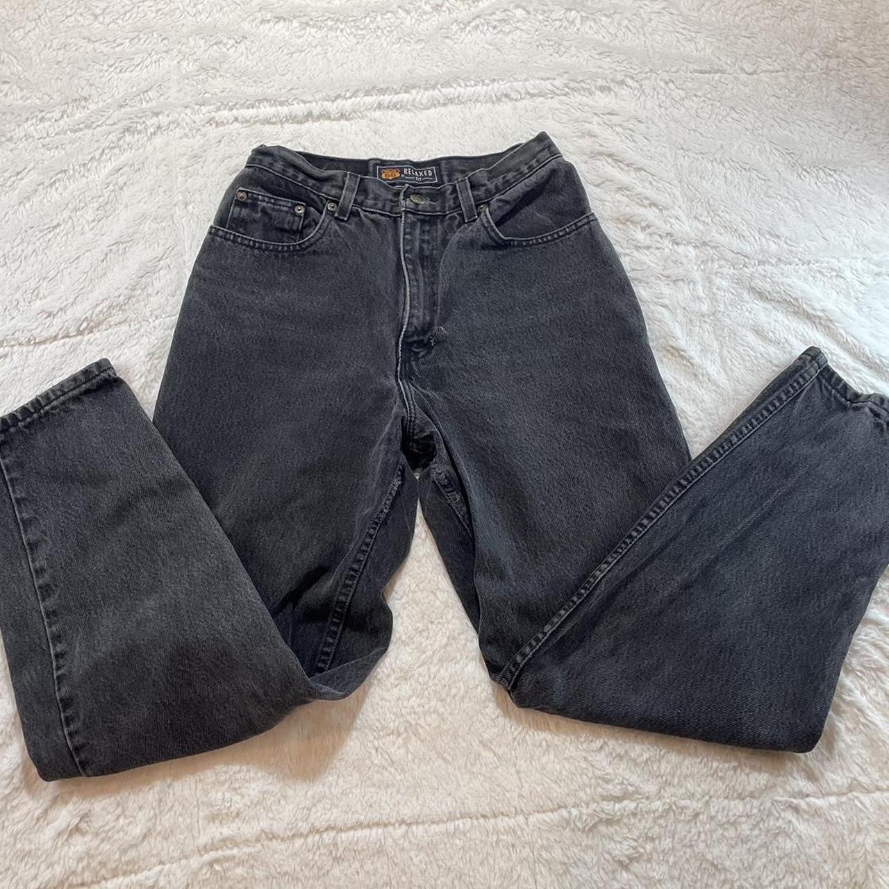Route 66 Jeans - black wash jeans - no stains but... - Depop