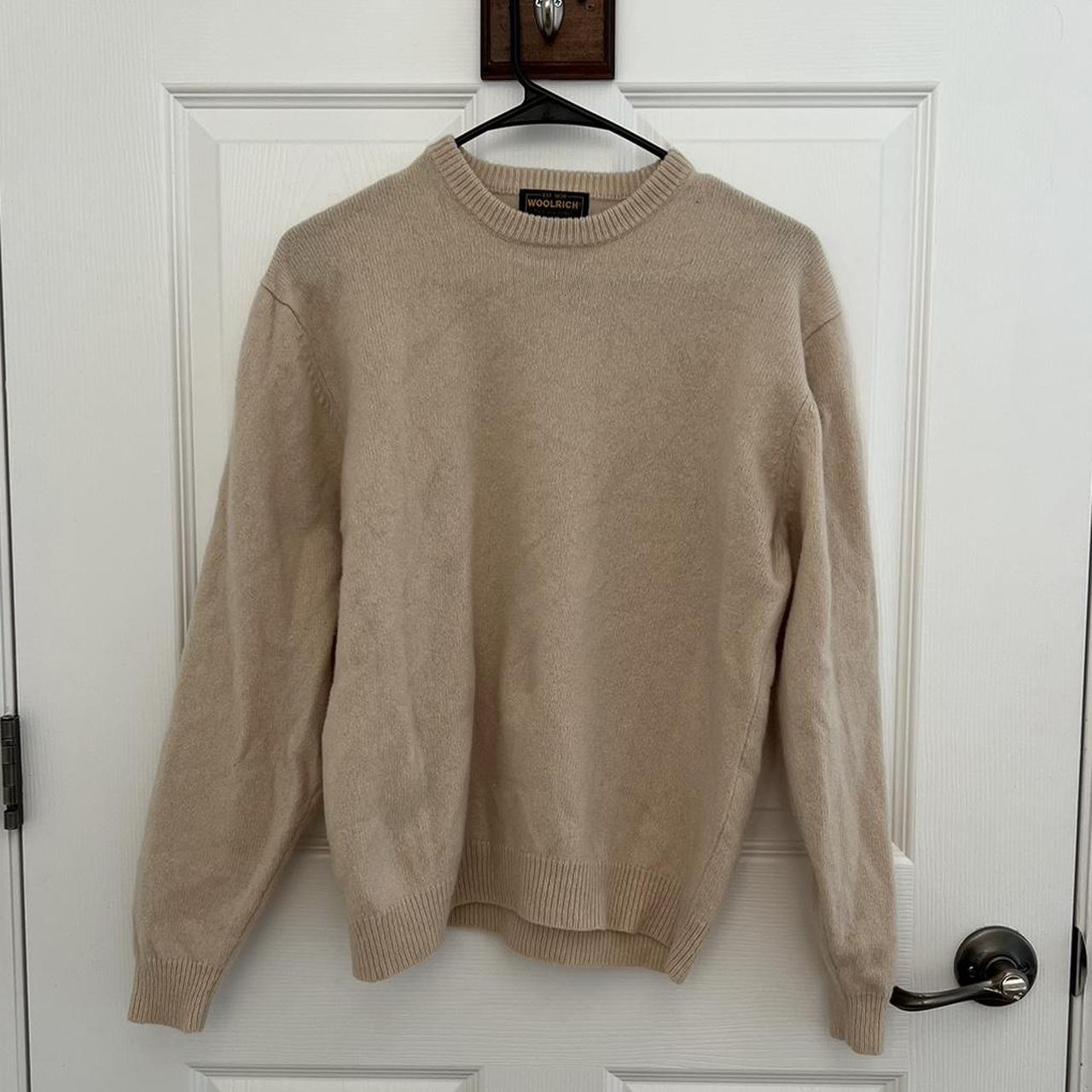 Woolrich tan sweater. Love it but it’s time for its... - Depop