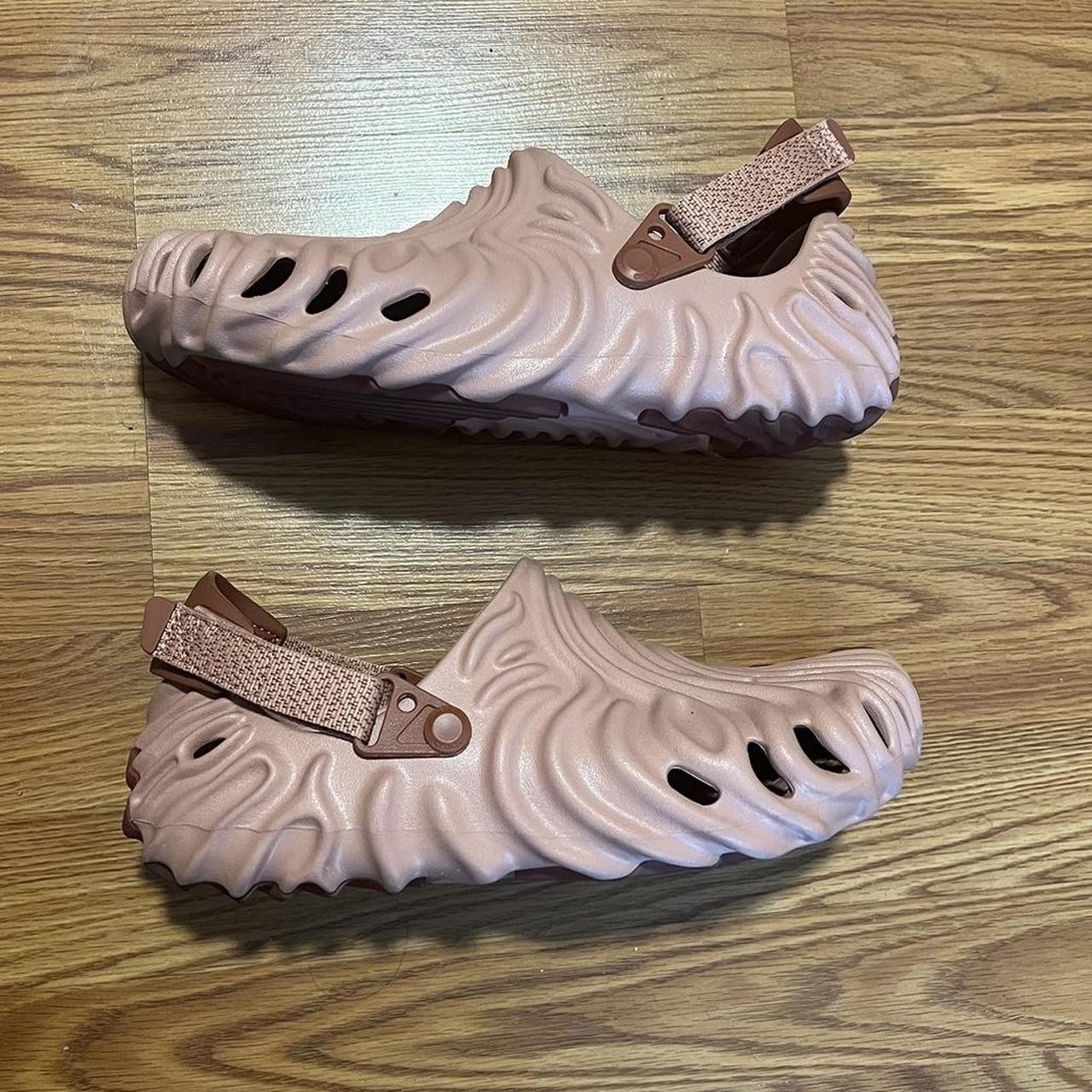 Crocs Men's Pink Clogs | Depop