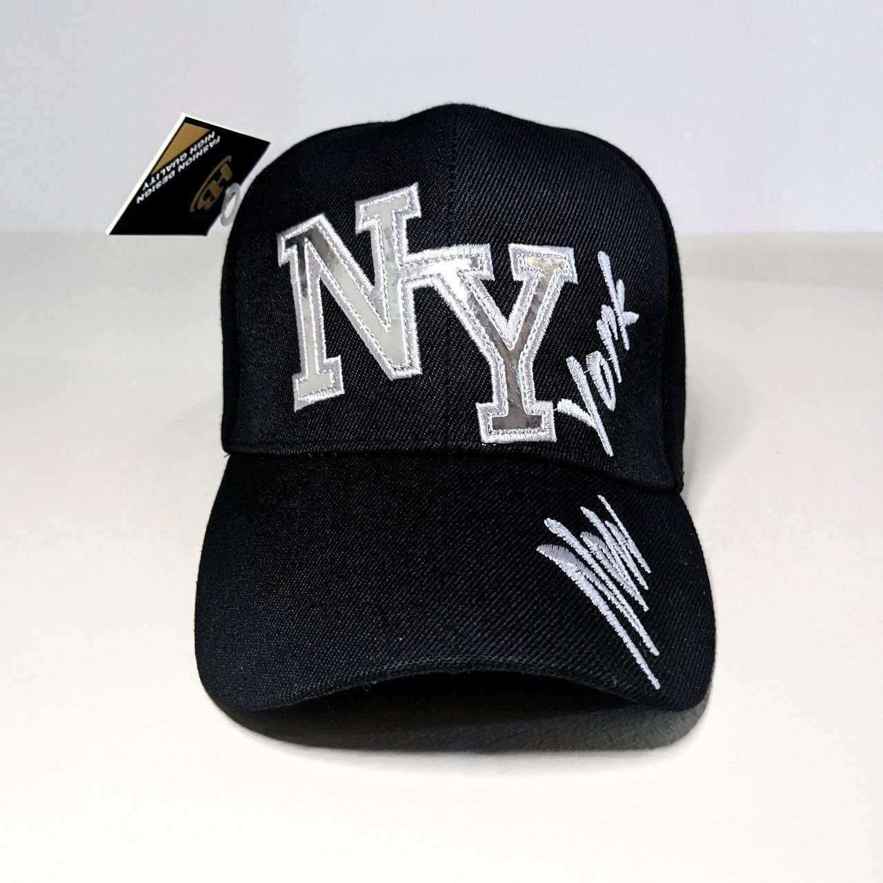 NEW YORK Cap Grab this brand new stylish black hat... - Depop