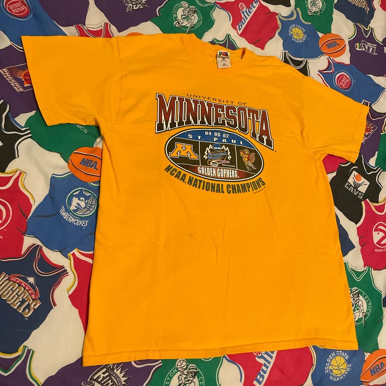 Vintage Minnesota Golden Gophers Tee Vintage Y2K... - Depop
