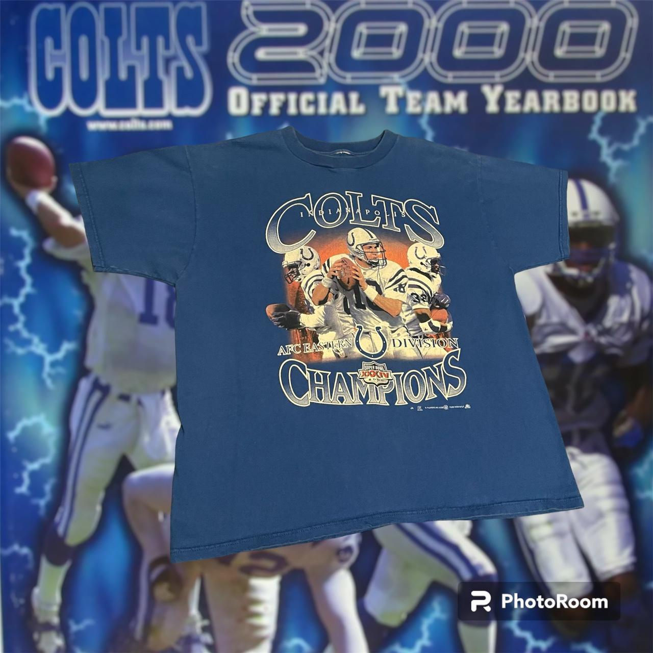 Vintage NFL 2000 Indianapolis Colts Super Bowl... - Depop