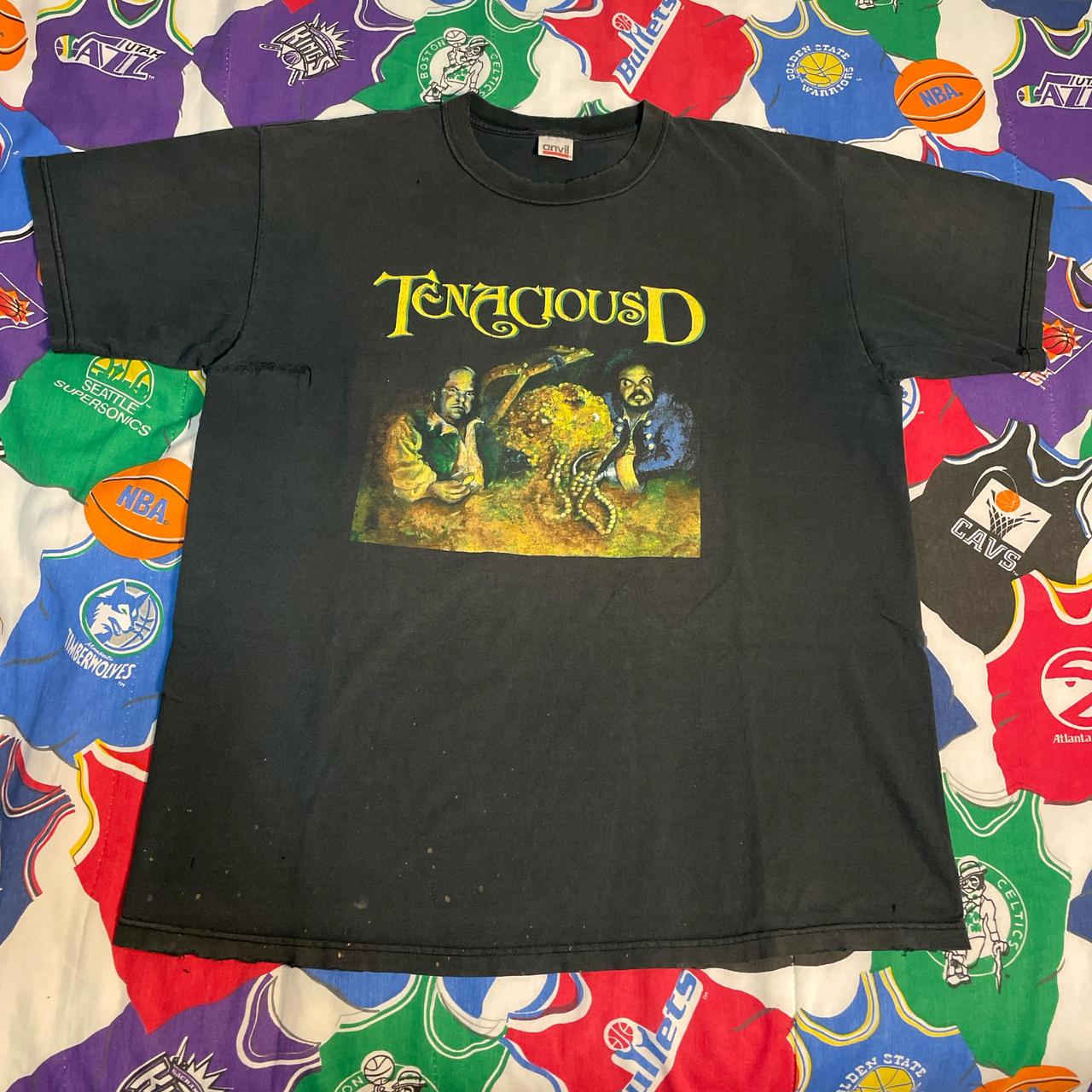 Vintage Y2K 2000s Rare Tenacious D Album Tour Jack... | Depop