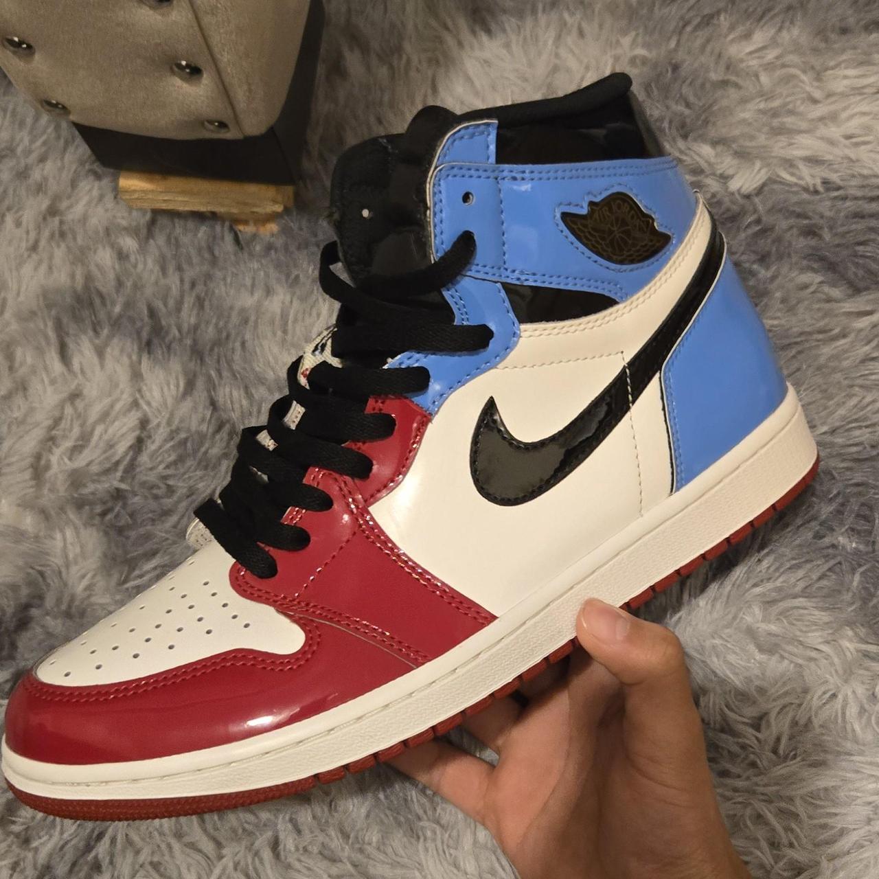 Jordan 1 Fearless Unc to chicago. "LEFT SHOE... | Depop