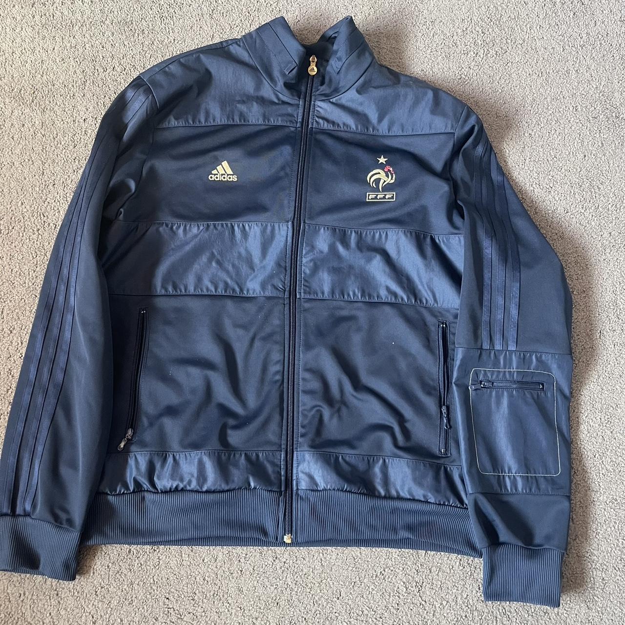 France soccer adidas jacket size XL - Depop