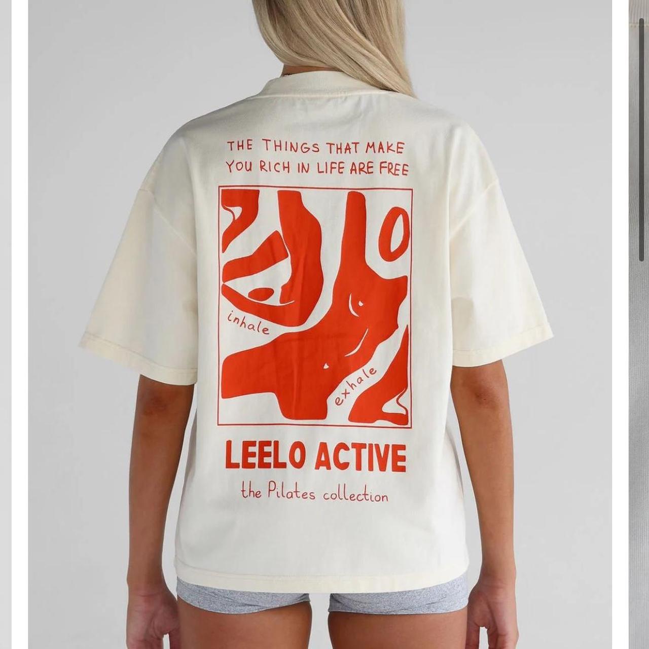 Leelo Active V2 PILATES COLLECTION BOYFRIEND TEE -... - Depop