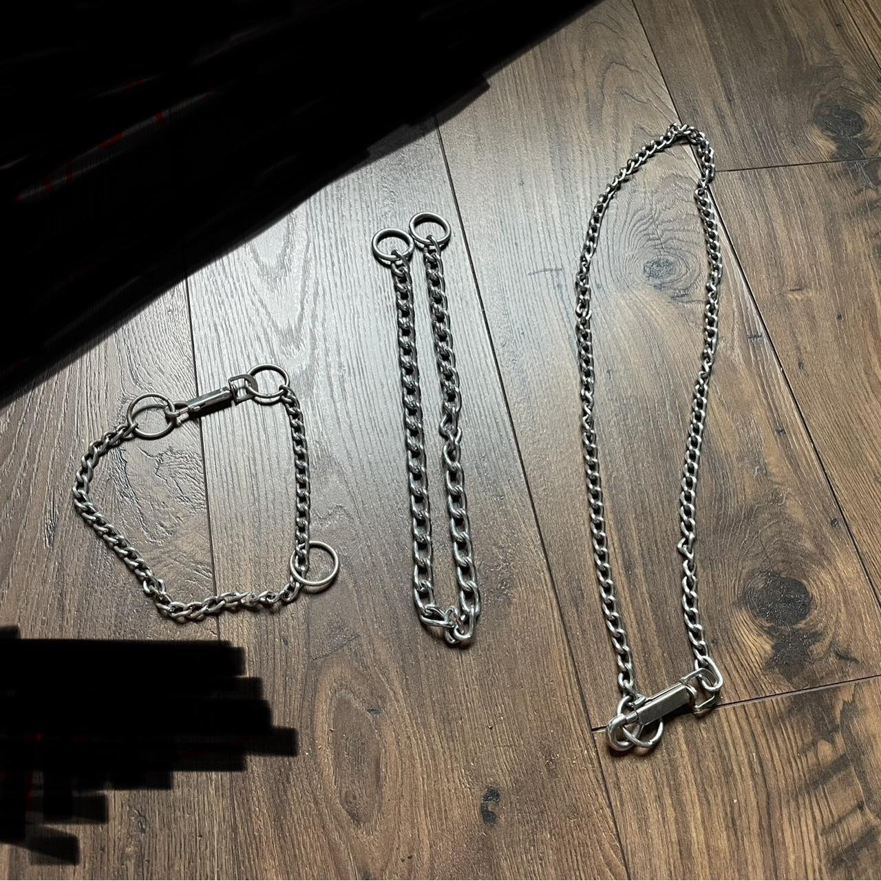 Dog chains of various lengths #dogchains #punk... - Depop