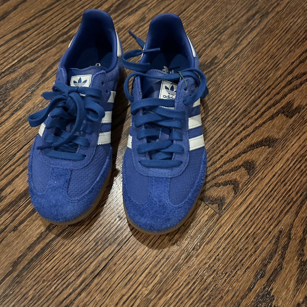Adidas Samba - Royal Blue Brand New From StockX -... - Depop