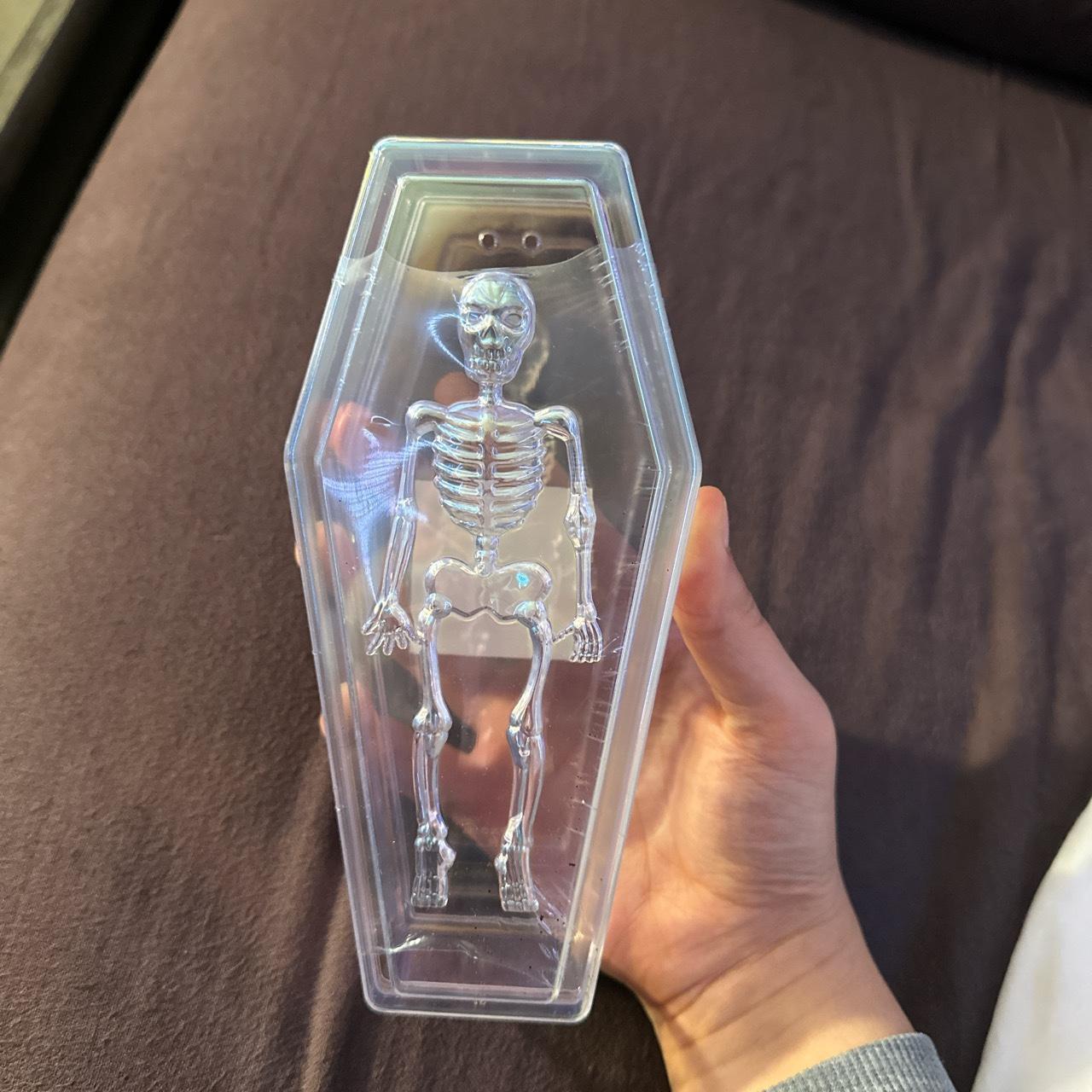 Clear Coffin Skull Container💀 Brand New with Seal ... - Depop