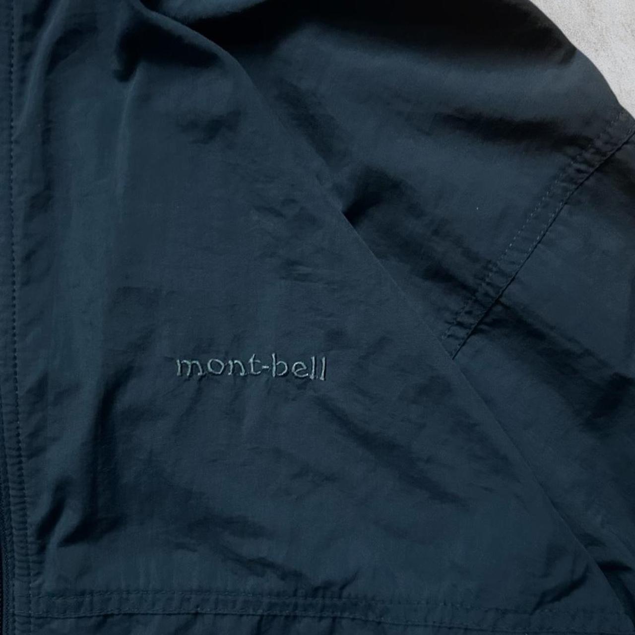 Navy Waterproof Montbell technical jacket Good... - Depop